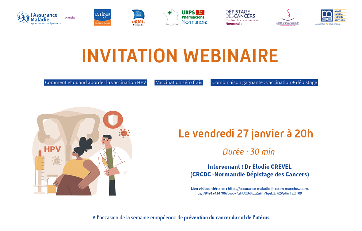 Dépistage cancer du col de l’utérus | www.crcdc-normandie.fr